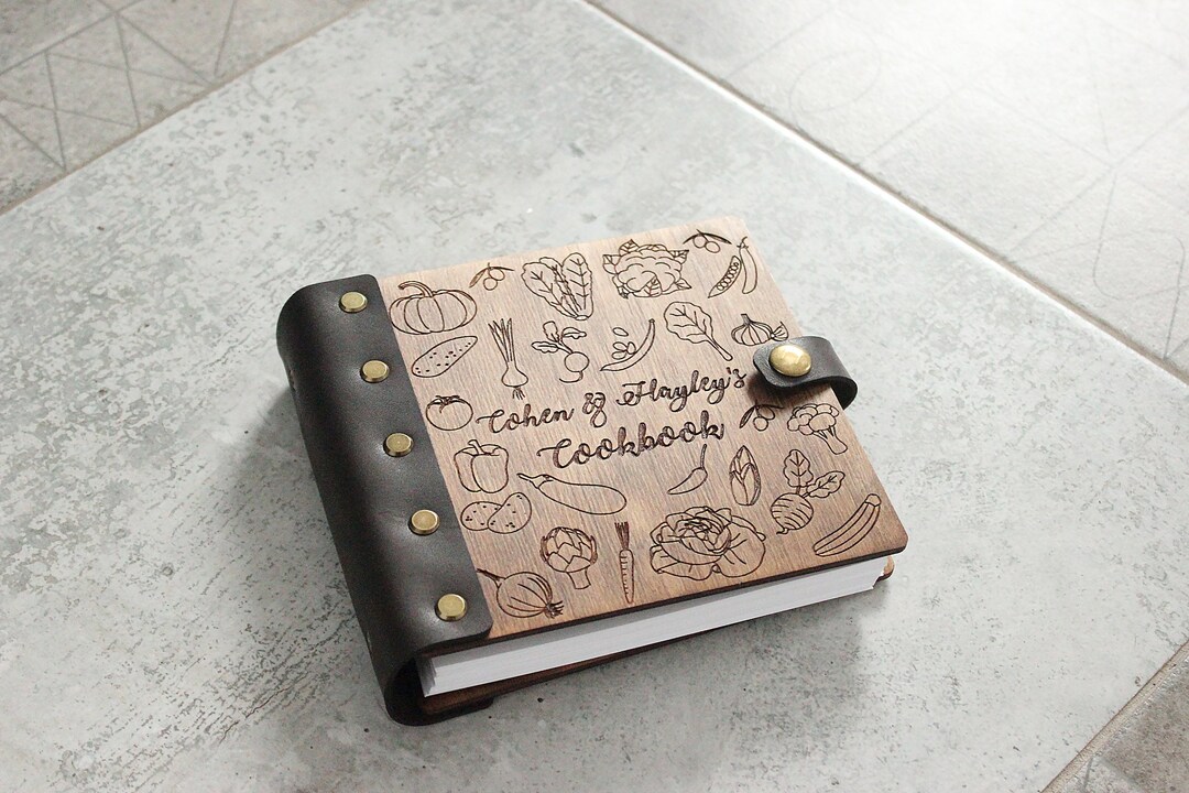 Personalized Recipe Book: Blank Cooking Journal, Bridal Shower Gift - Etsy