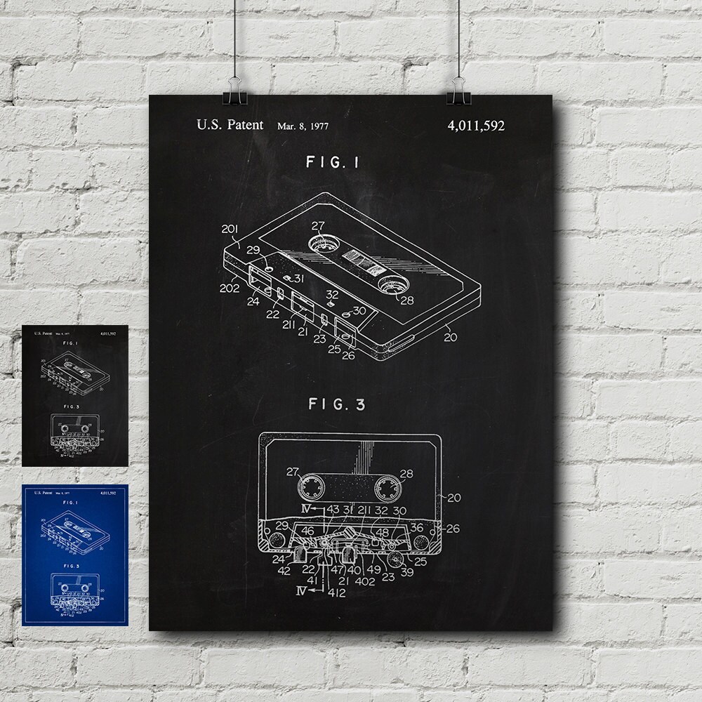 Digital Prints Art & Collectibles Downloadable Digital Print Tape ...