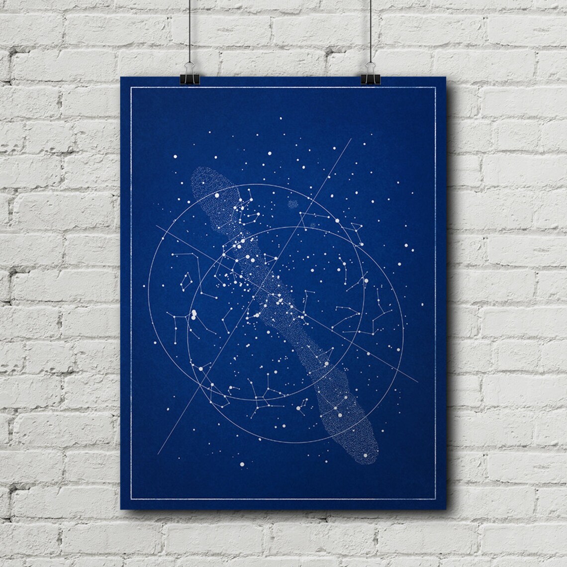 Night Sky Print Astronomy Stars Constellations Universe - Etsy
