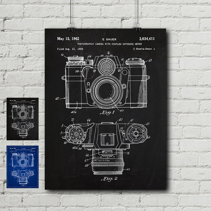 Chalkboard Camera - Etsy