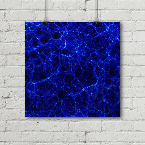 Particle Collision Physics Illustration Abstract Science | Etsy