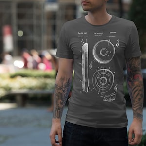 Frisbee Patent T-shirt S-XXL Men/women, Game, Fun, Toy, Ultimate ...
