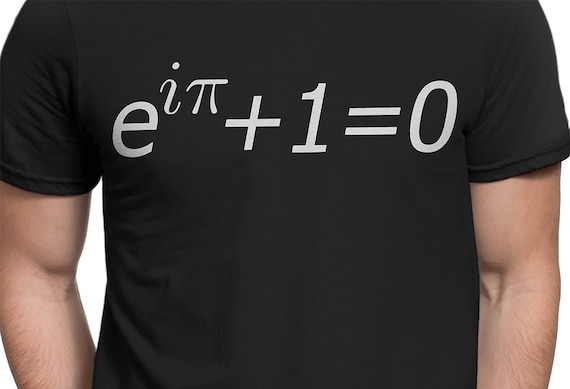 Eulers Equation T-shirt S-XXL Men/Women Math Pi Identity | Etsy