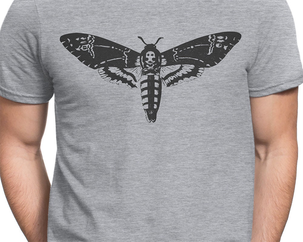 Deathshead Hawk Moth T-shirt S-XXL Men/Women Vintage | Etsy