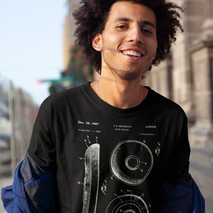 Frisbee Patent T-shirt S-XXL Men/women, Game, Fun, Toy, Ultimate ...