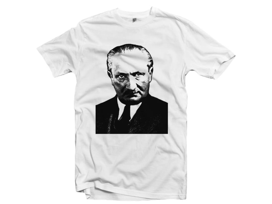Martin Heidegger T-shirt S-XXL Philosophy, Kant, Kierkegaard ...