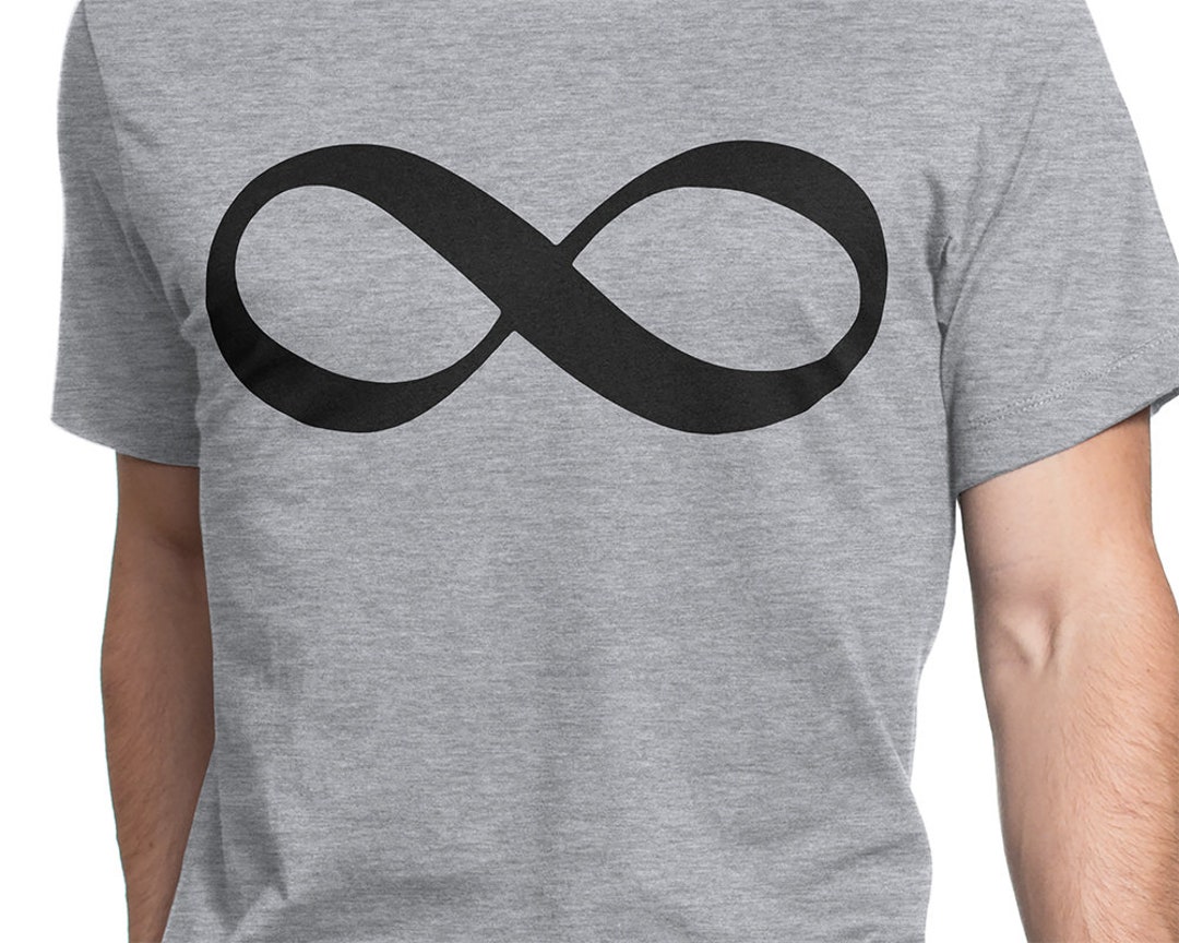 Infinity Symbol T-shirt S-XXL Men/women, Fractal, Geometrical, Physics ...