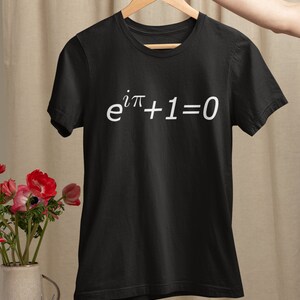 Euler’s Equation T-shirt S-XXL Men/women, Math, Pi, Identity, Logarithm ...