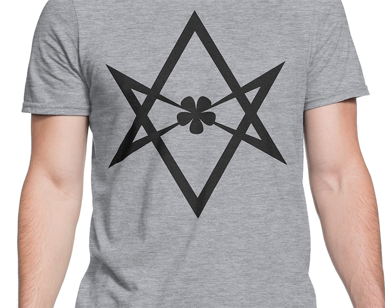 Aleister Crowley Unicursal Hexagram T-shirt S-XXL Thelema, Occult ...