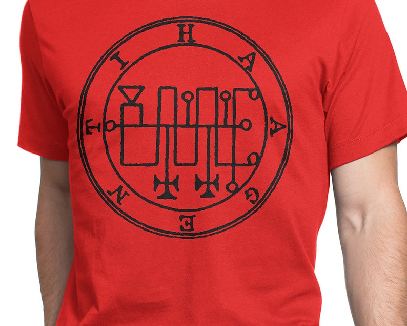 Seal of Haagenti Demon T-shirt S-XXL Belial, Devil, Satan, Asmoday ...