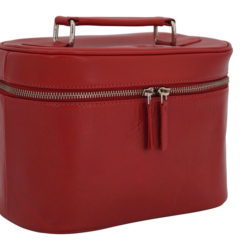 Leather Train Case - Etsy