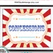 Carnival Party Concessions Sign, Concession Stand Carnival Sign, Circus ...