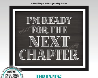 Next Chapter Graduation Sign - Etsy