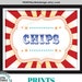 Chips Sign, Circus/carnival Themed Party, Concession Stand, Festival ...