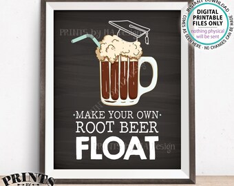 Root beer float sign | Etsy