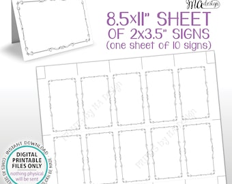 Food id cards | Etsy