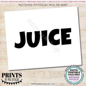 Beverage Signs, Drink Station Bundle Package, Coffee, Tea, Iced Tea ...