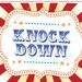 Carnival Knock Down Game Sign, Carnival Games, Circus Party Activities ...