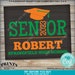 Editable Senior Sign Class of Any Graduation Year Custom - Etsy