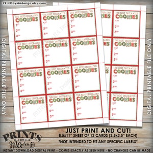 Vote for the Best Decorated Cookie, Christmas Cookies Baking Party ...