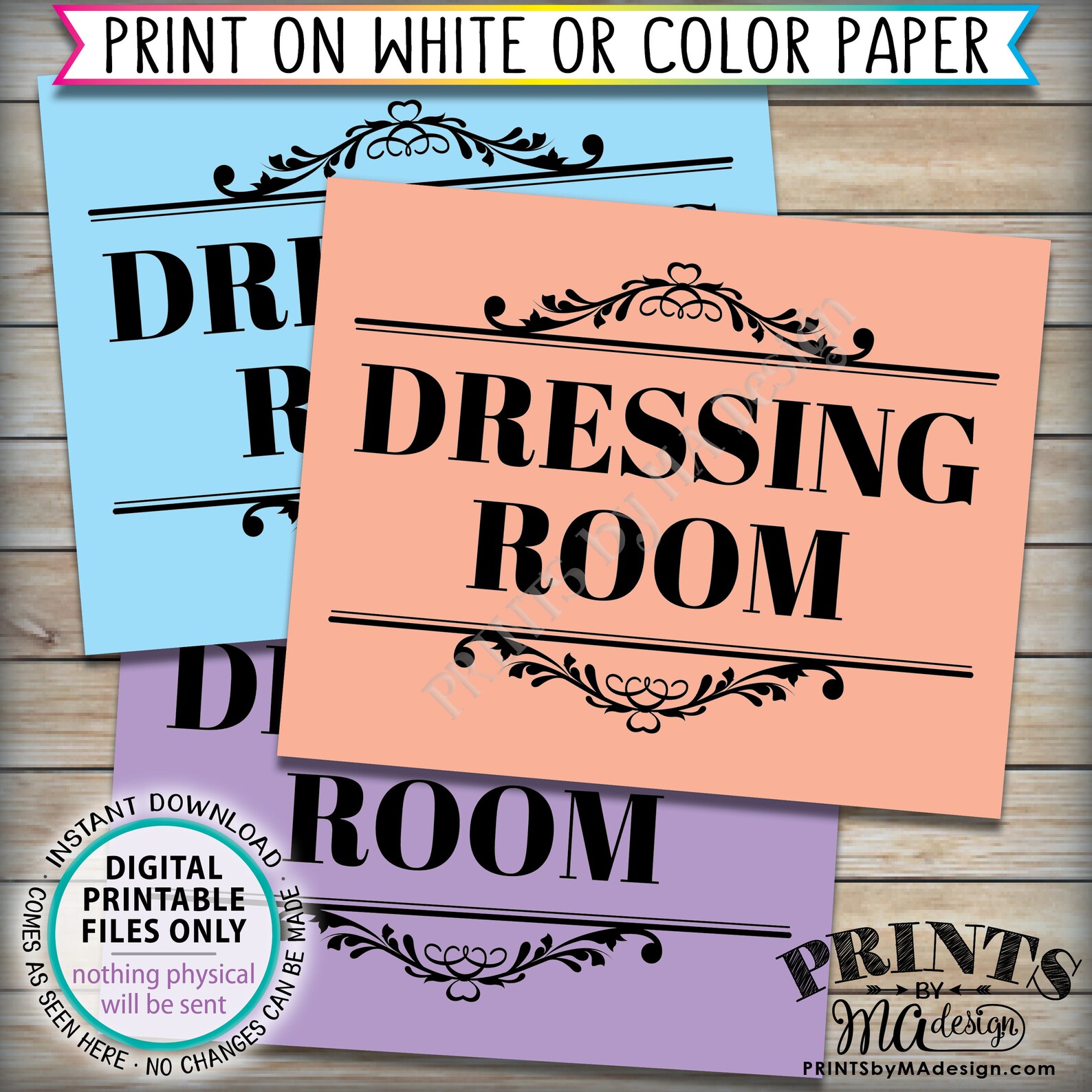 Dressing Room Sign Fitting Room Sign Privacy Please - Etsy
