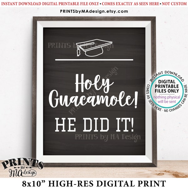 Holy Guacamole - Etsy