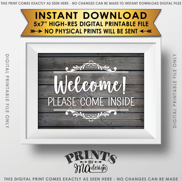 Please Come In - Etsy