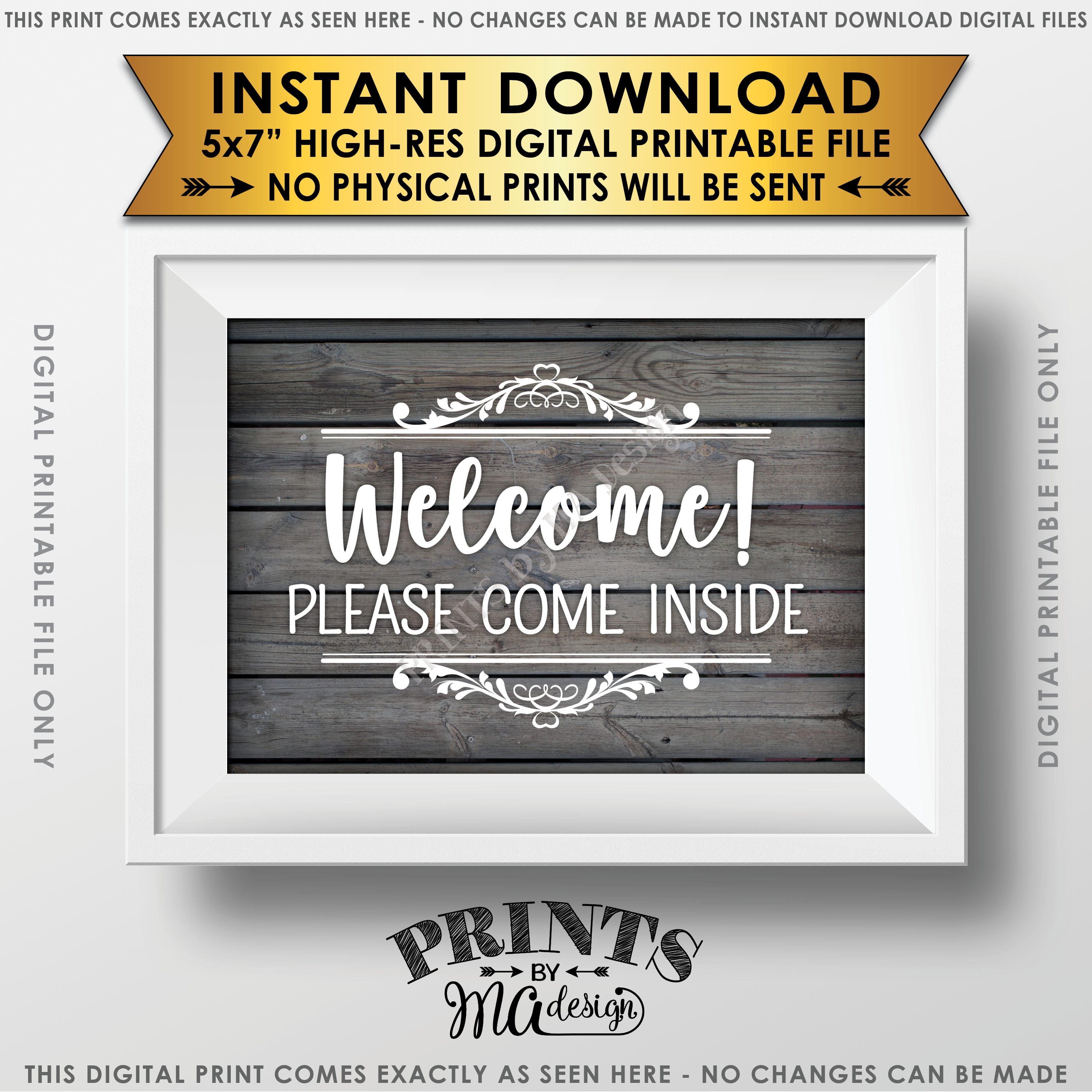 Welcome Sign Please Come In Sign Welcome Display Welcome to | Etsy