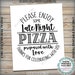 Pizza Sign, Enjoy Some Late Night Pizza Party Sign, Wedding Reception ...