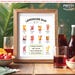 Graduation Party Lemonade Bar Menu, Graduate Drink Station, Fruit ...