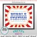 Bubble Station Sign, Carnival Party Bubble Sign, Circus Party ...