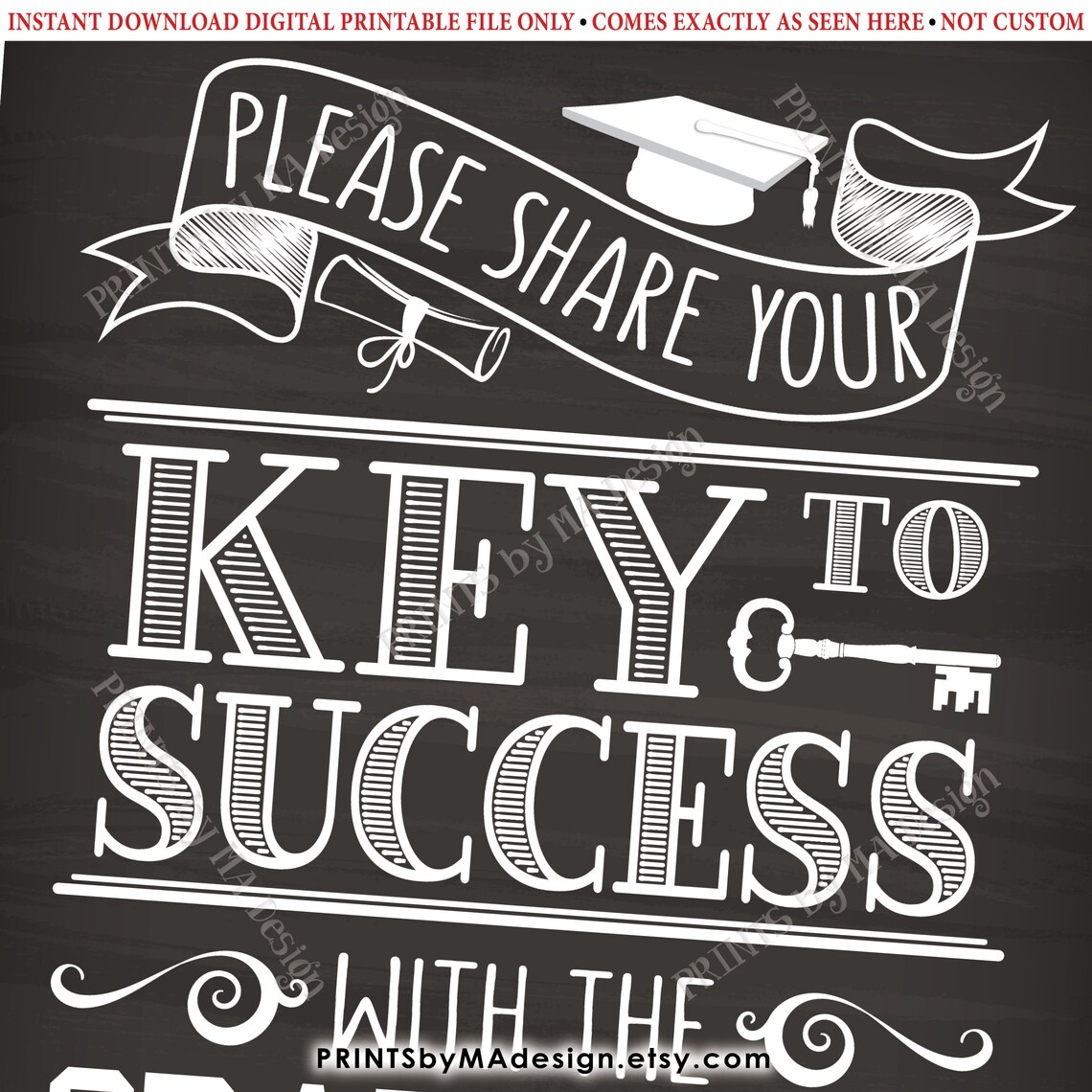 Key to Success Sign, Please Share Your Key to Success With the ...