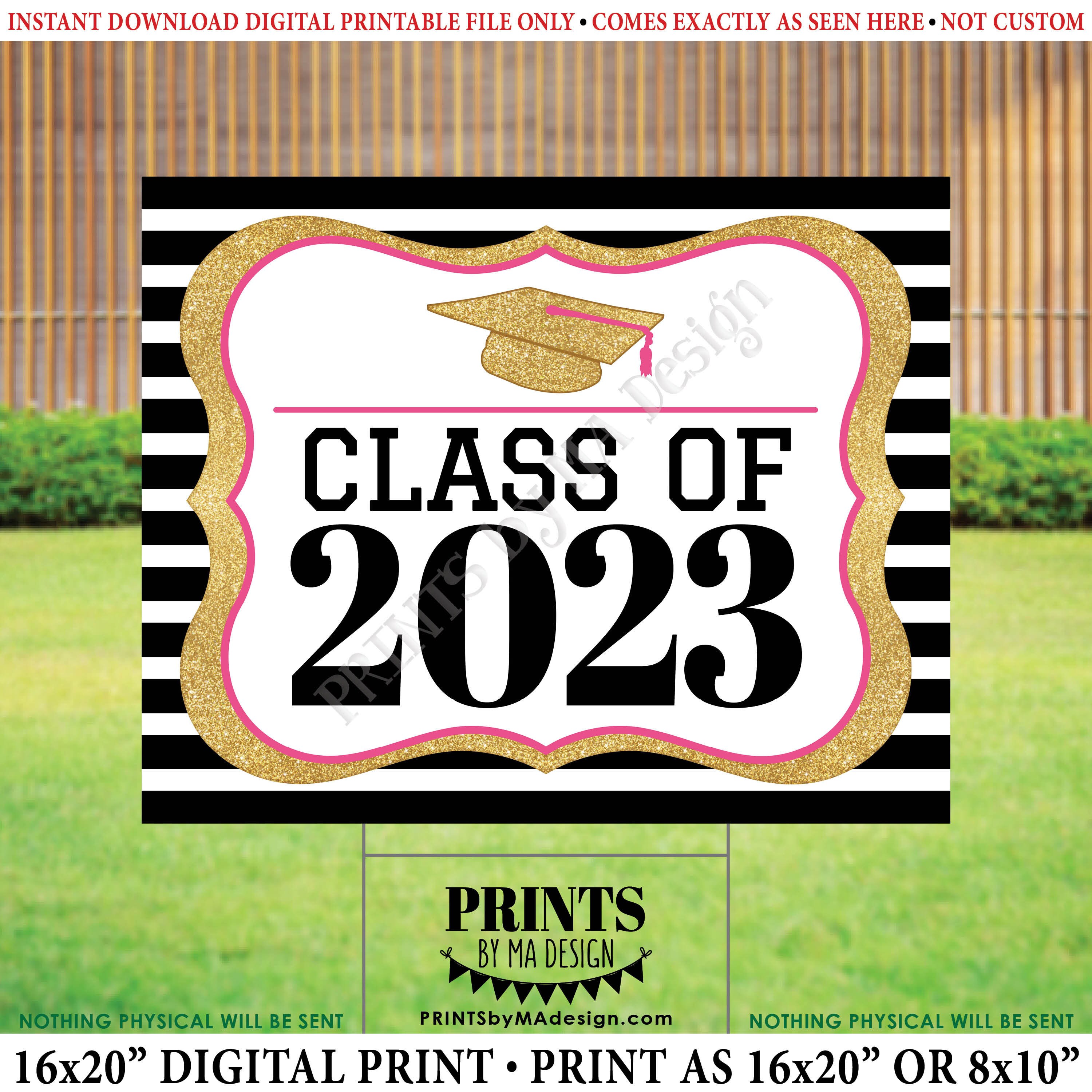 Class of 2023 Sign, 2023 High School Graduation Party, 2023 College ...