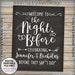 The Night Before Sign, Welcome to the Night Before Rehearsal Dinner ...