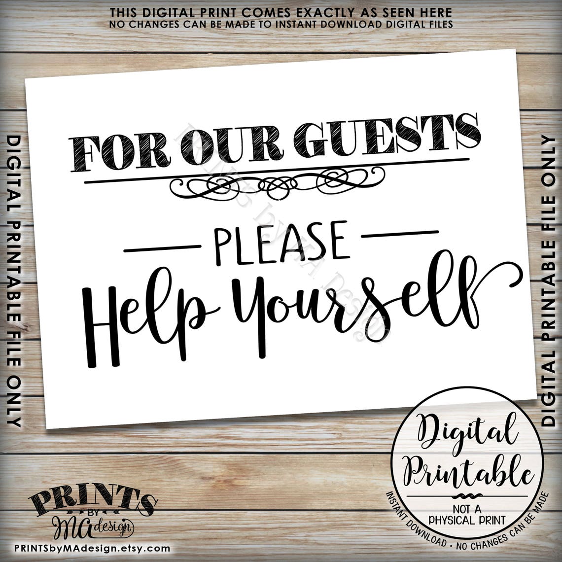 Restroom Sign Bathroom Basket Sign Please Help Yourself | Etsy