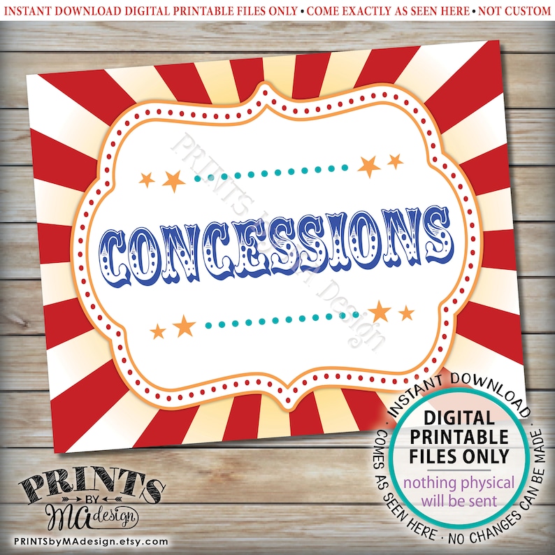 Carnival Food Signs, Food Carnival Theme Party, Snacks, Cotton Candy ...