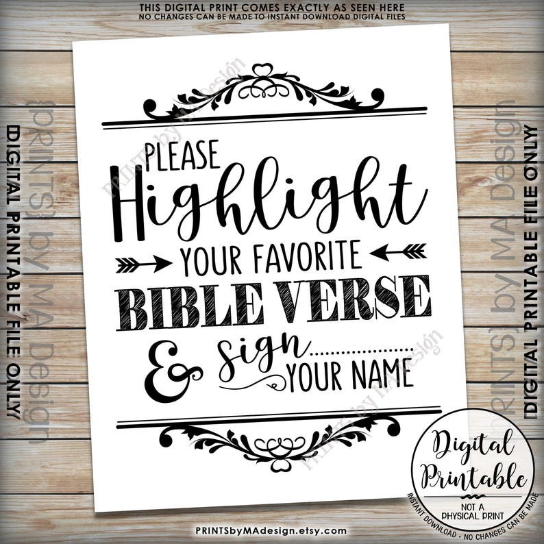 8x10\u201d Print Holiday Last Name Sign Art & Collectibles Digital ...