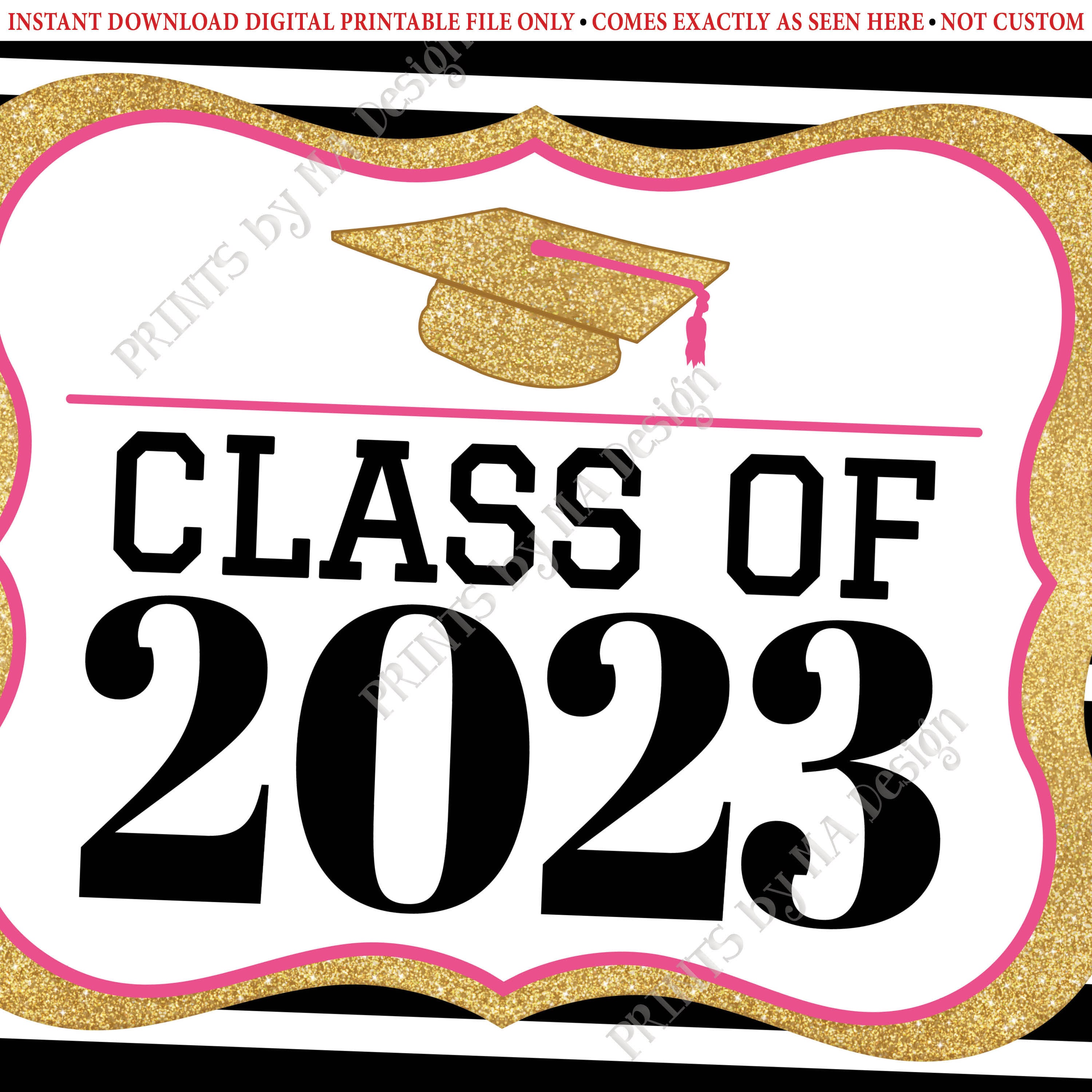 Class of 2023 Sign, 2023 High School Graduation Party, 2023 College ...