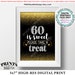 60th Birthday, 60 is Sweet Please Take a Treat Sixtieth Party Decor ...