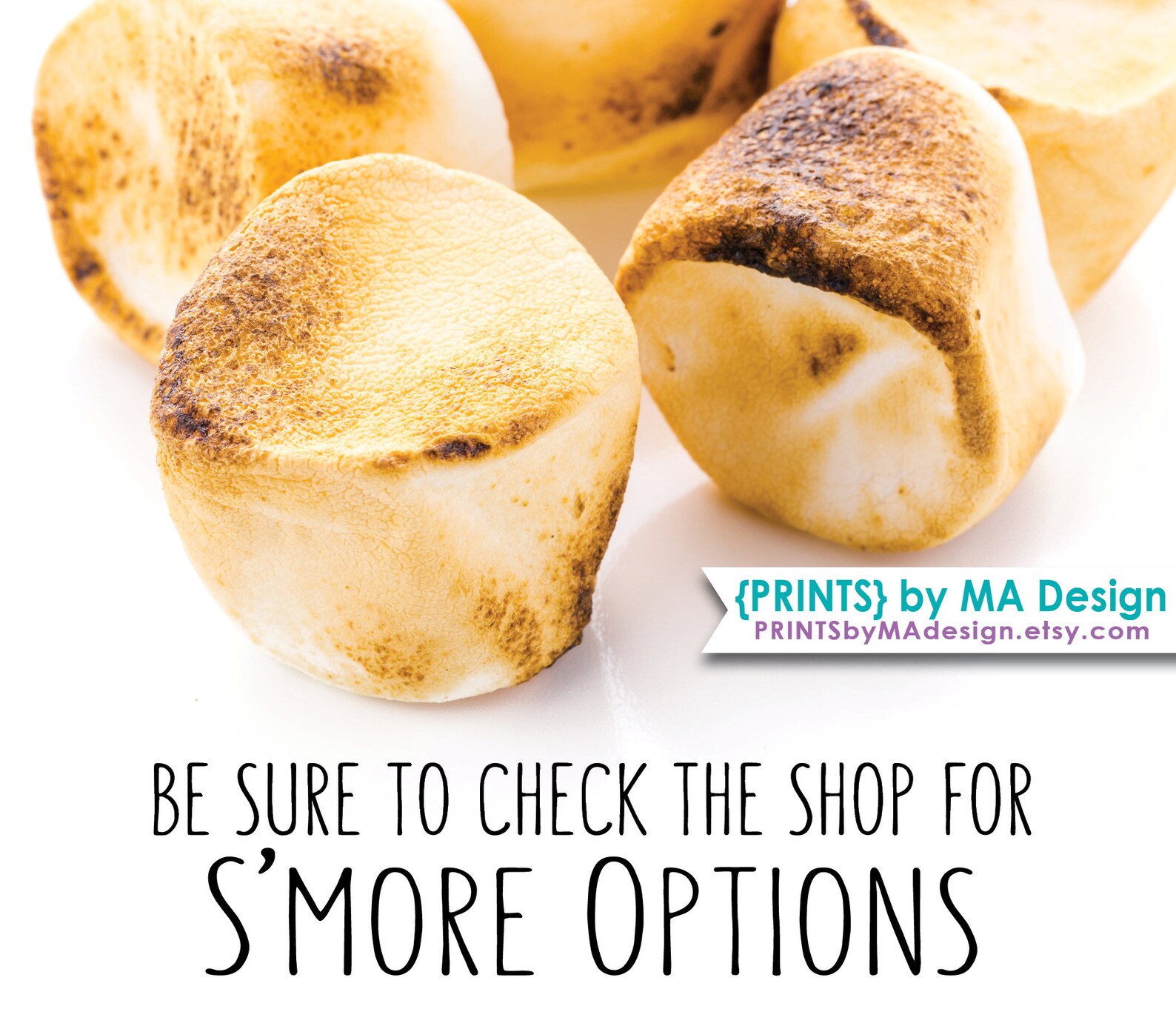 S'more Sign, Party Smore Station, Make S'mores Bar, Roast Marshmallows ...
