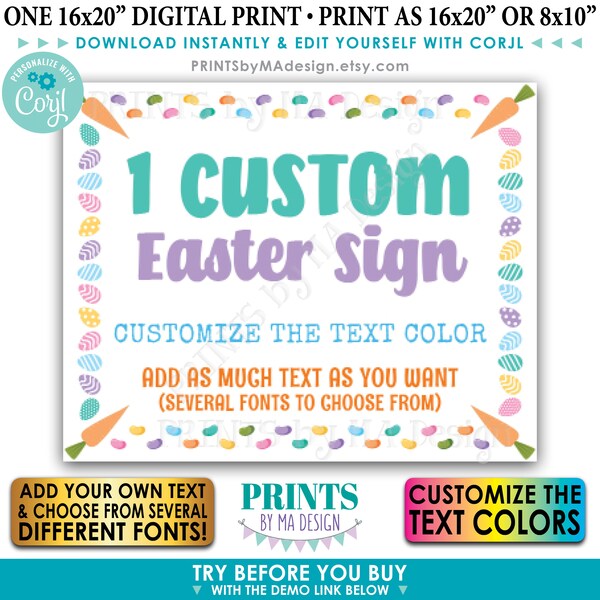 Easter Hours Signs - Etsy