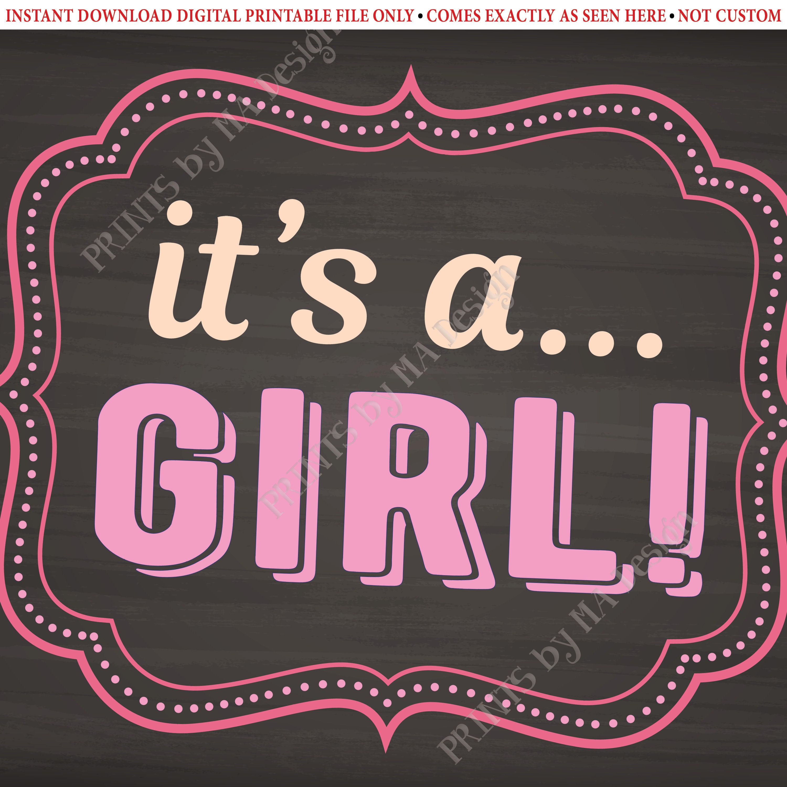 Girl sign Girl sign