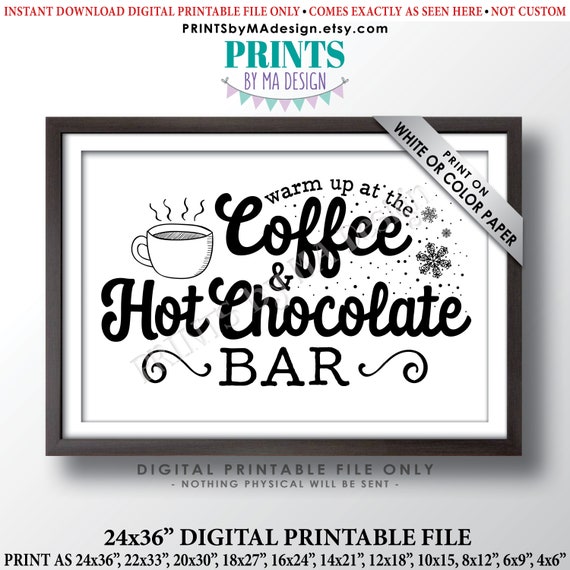 Barras De Chocolate Caliente Para Imprimir