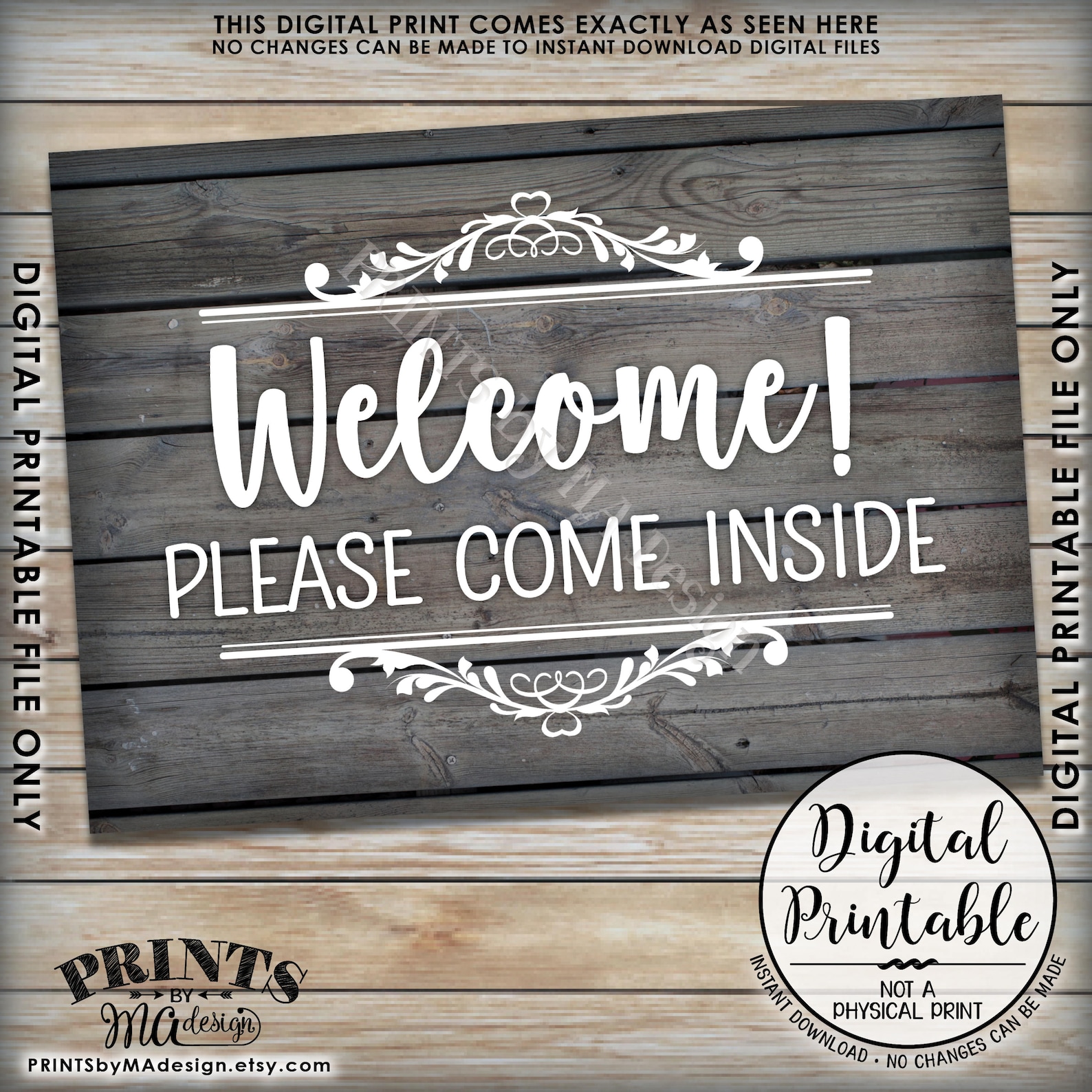 Welcome Sign, Please Come in Sign, Welcome Display, Welcome to the ...