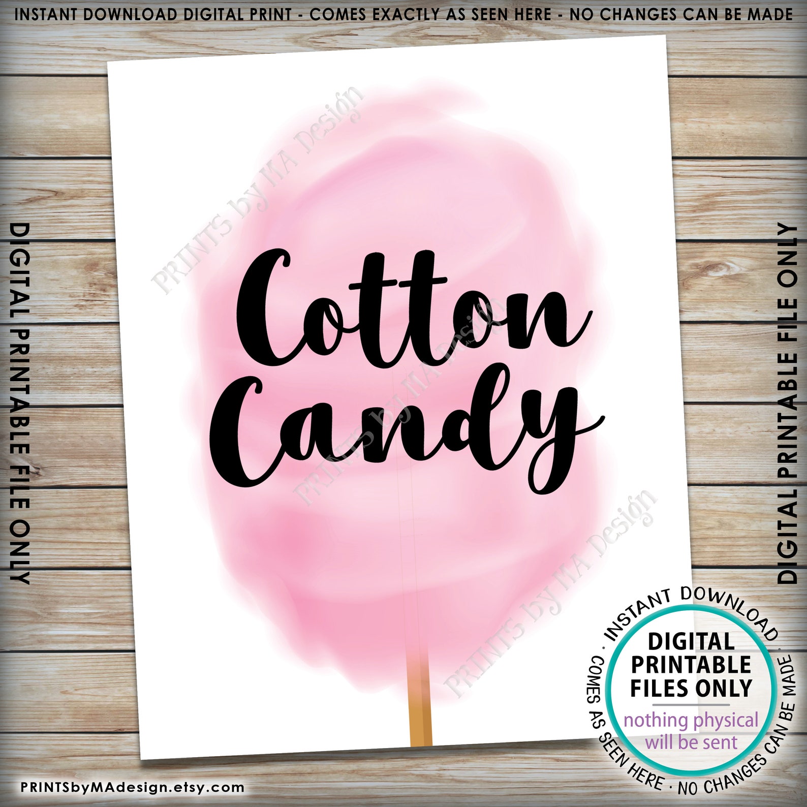 Cotton Candy Sign, Wedding Decor, Birthday Party, Graduation Party ...
