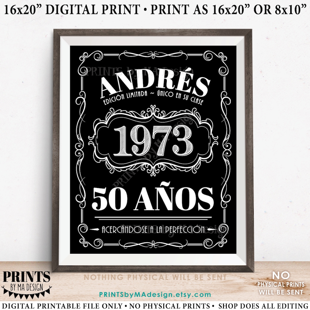 Spanish Vintage Birthday Sign, Feliz Cumpleaños, Liquor Theme Party ...