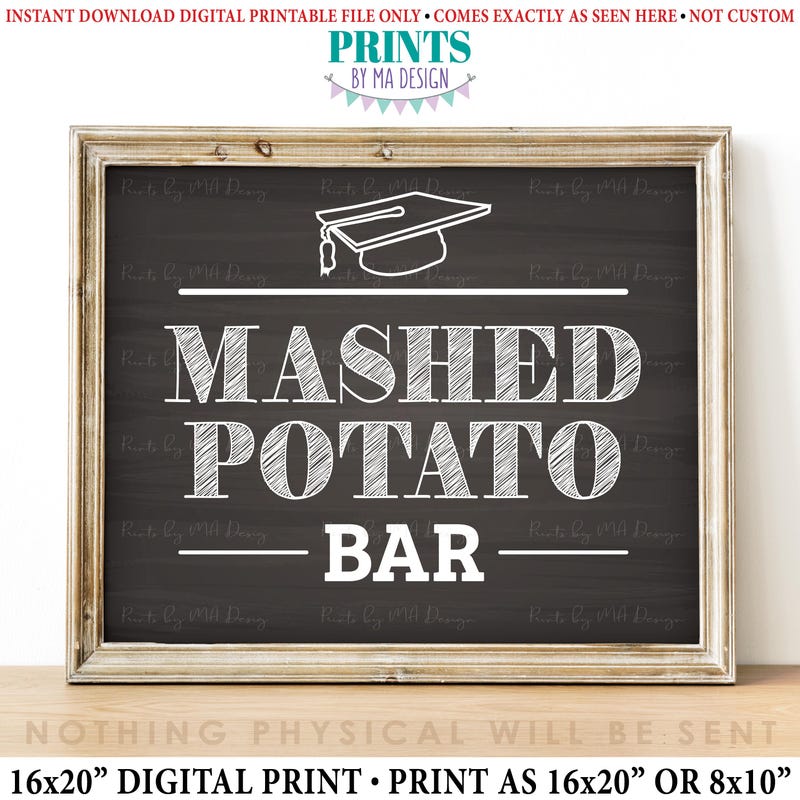 Mashed Potato Bar - Etsy