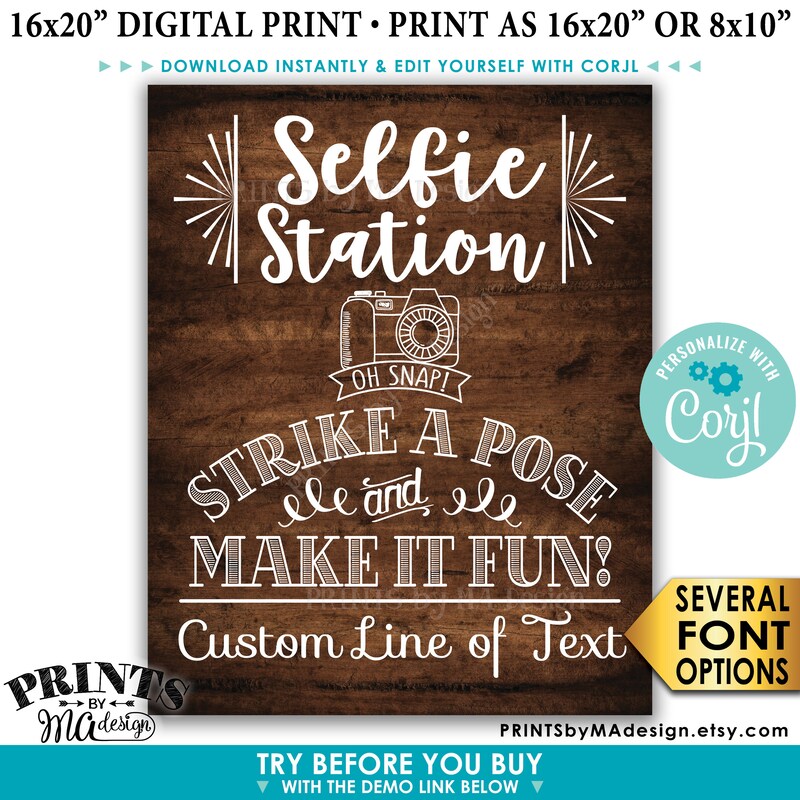 Custom Photobooth Signs - Etsy