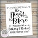 The Night Before Sign, Welcome to the Night Before Sign, Wedding ...