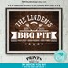 Editable BBQ Sign, Backyard Barbecue, Barbie Grill Smokehouse ...